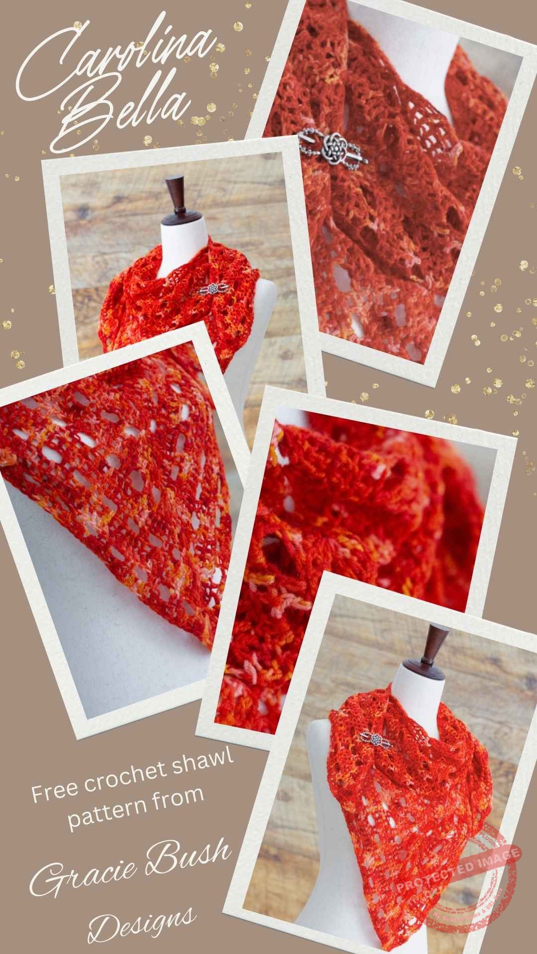 Carolina Bella Crochet Shawl | American Crochet