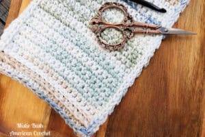 Levi’s Gentle Stitches – Burp Cloth Crochet Pattern